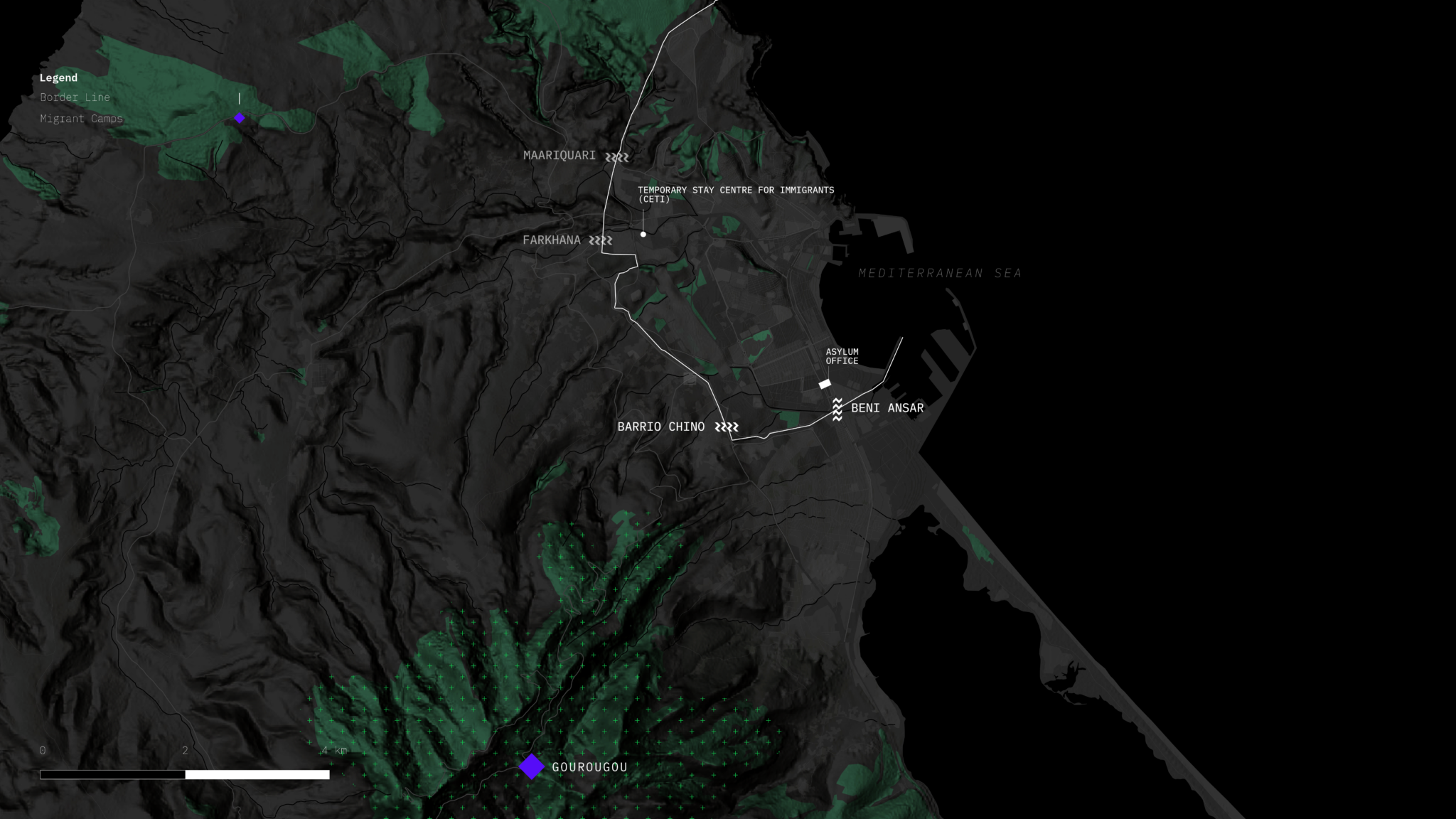 The Nador-Melilla Border Trap – Border Forensics